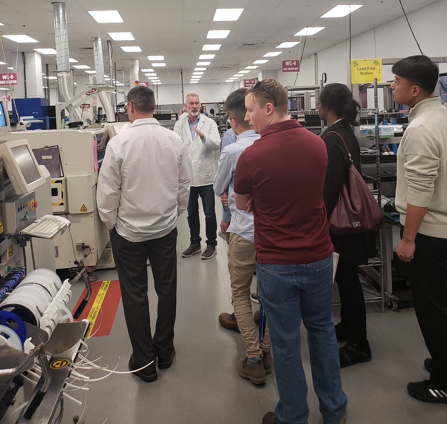 Zentech hosts UMBC Advanced Manufacturing Graduates